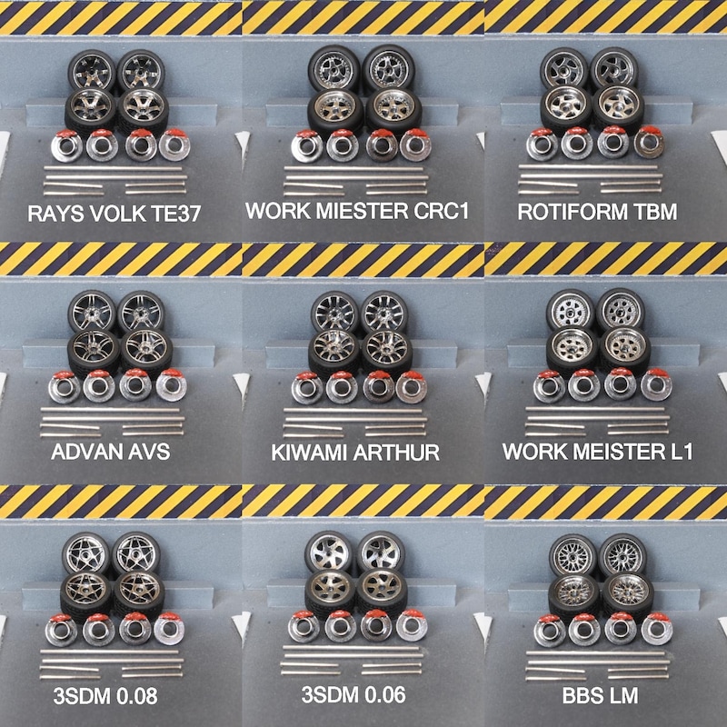 1/64 Rims and Tires - Etsy UK