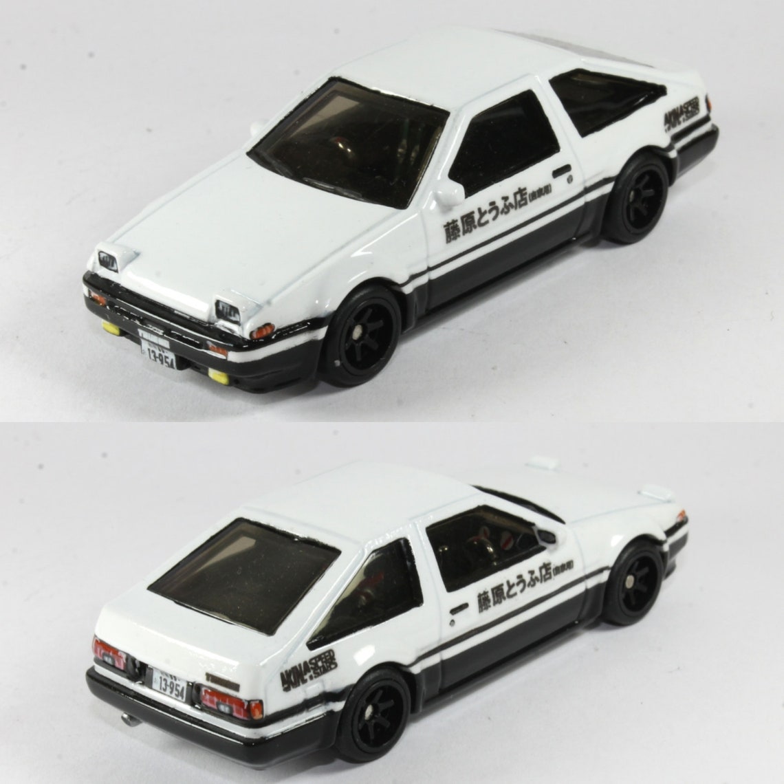 Initial D Takumi Fujiwara Toyota AE86 Carded Hot Wheels Custom Car - Etsy