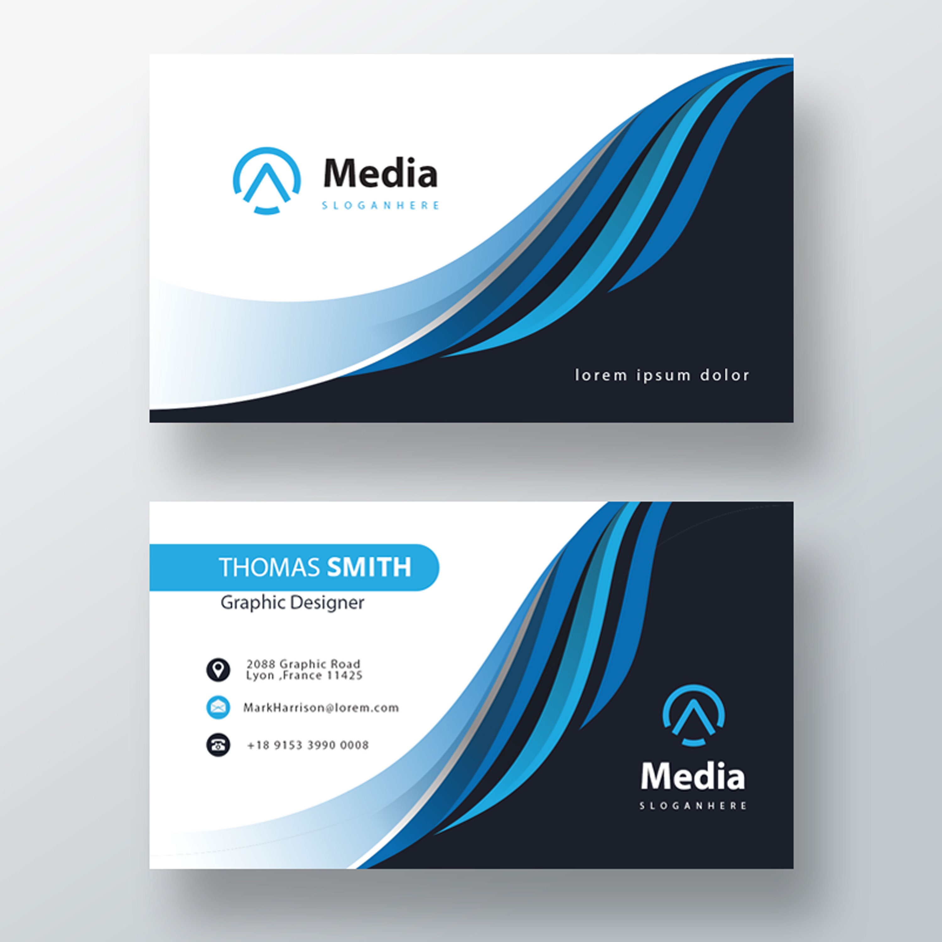 Premium Business Card 16pt Card Stock Matt or Glossy Printing - Etsy