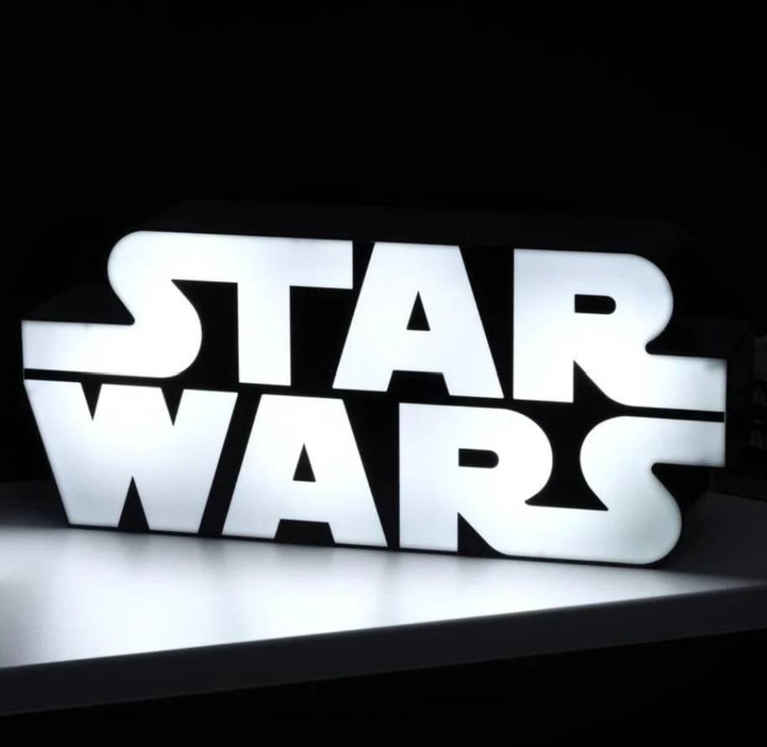 Star Wars Logo Light Sci-fi Fantasy Movie TV 80s 90s 00s Comic - Etsy
