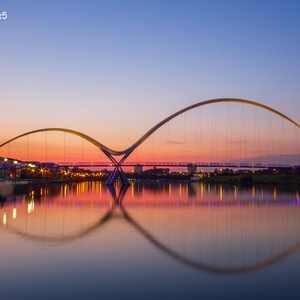 Infinity Bridge Stockton Print - Etsy