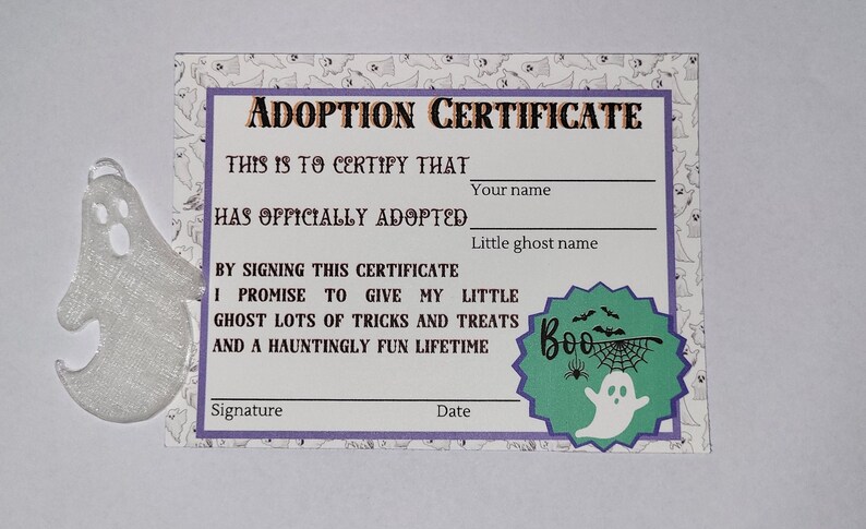 Adopt a Ghost - Etsy