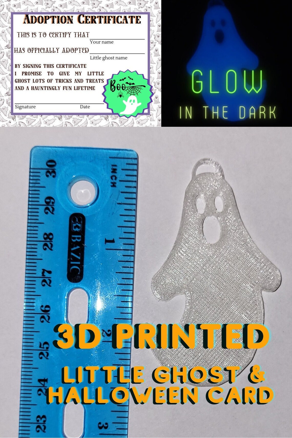 Adopt a Ghost - Etsy