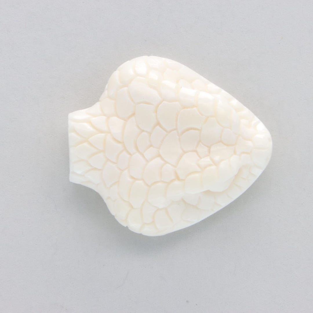 Hand Carved Water Buffalo Snake Cobra Head Pendant - Etsy