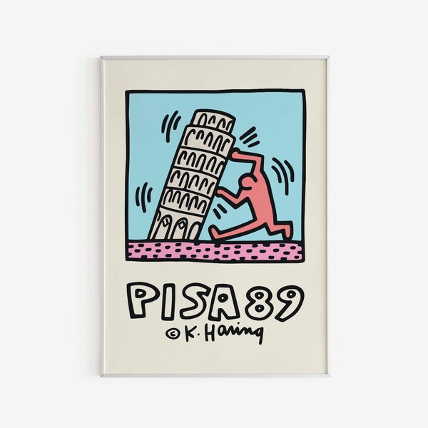 Keith Haring Tower - Etsy