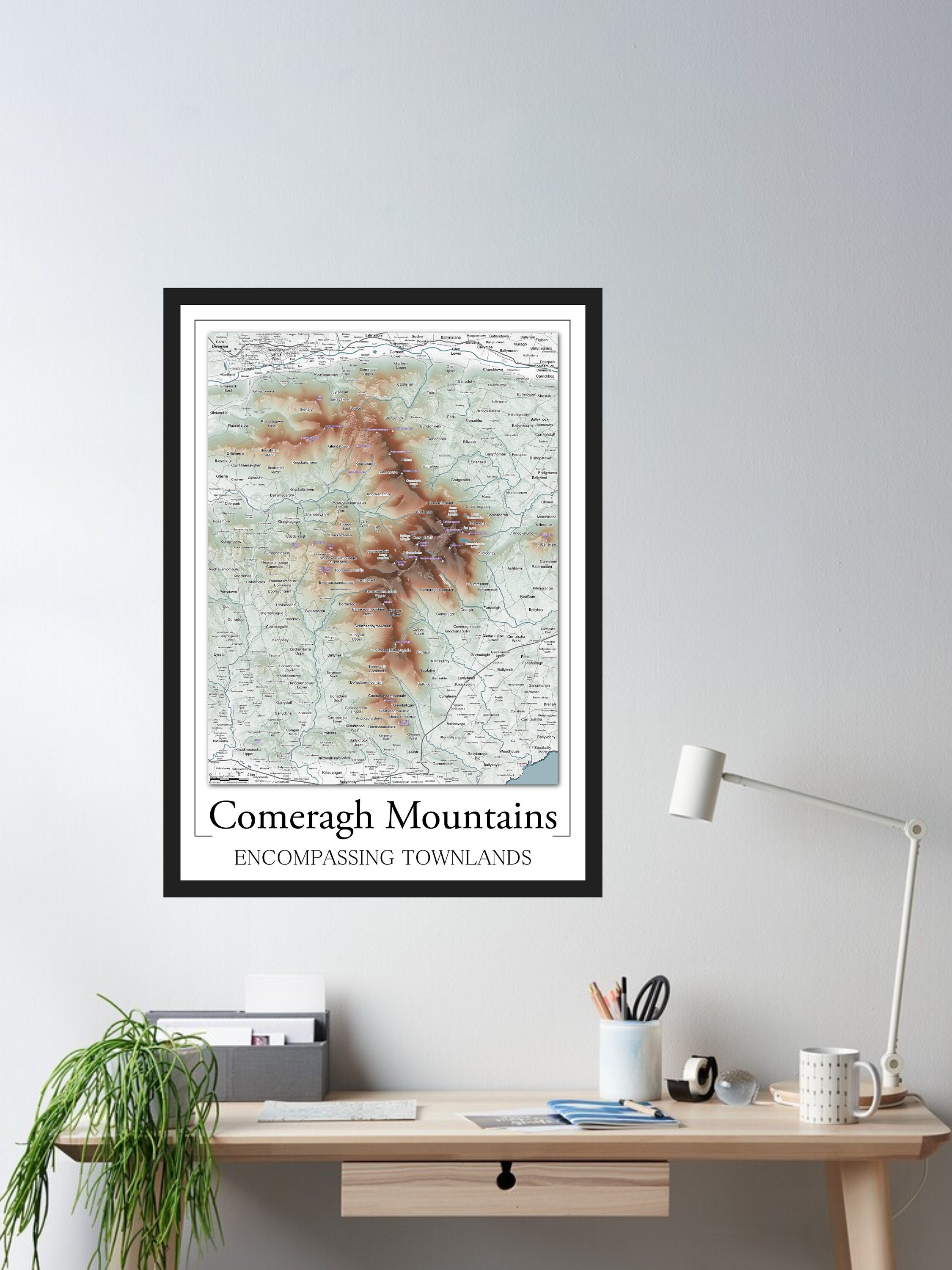 GeoMaps - Local Irish Townland Poster Maps