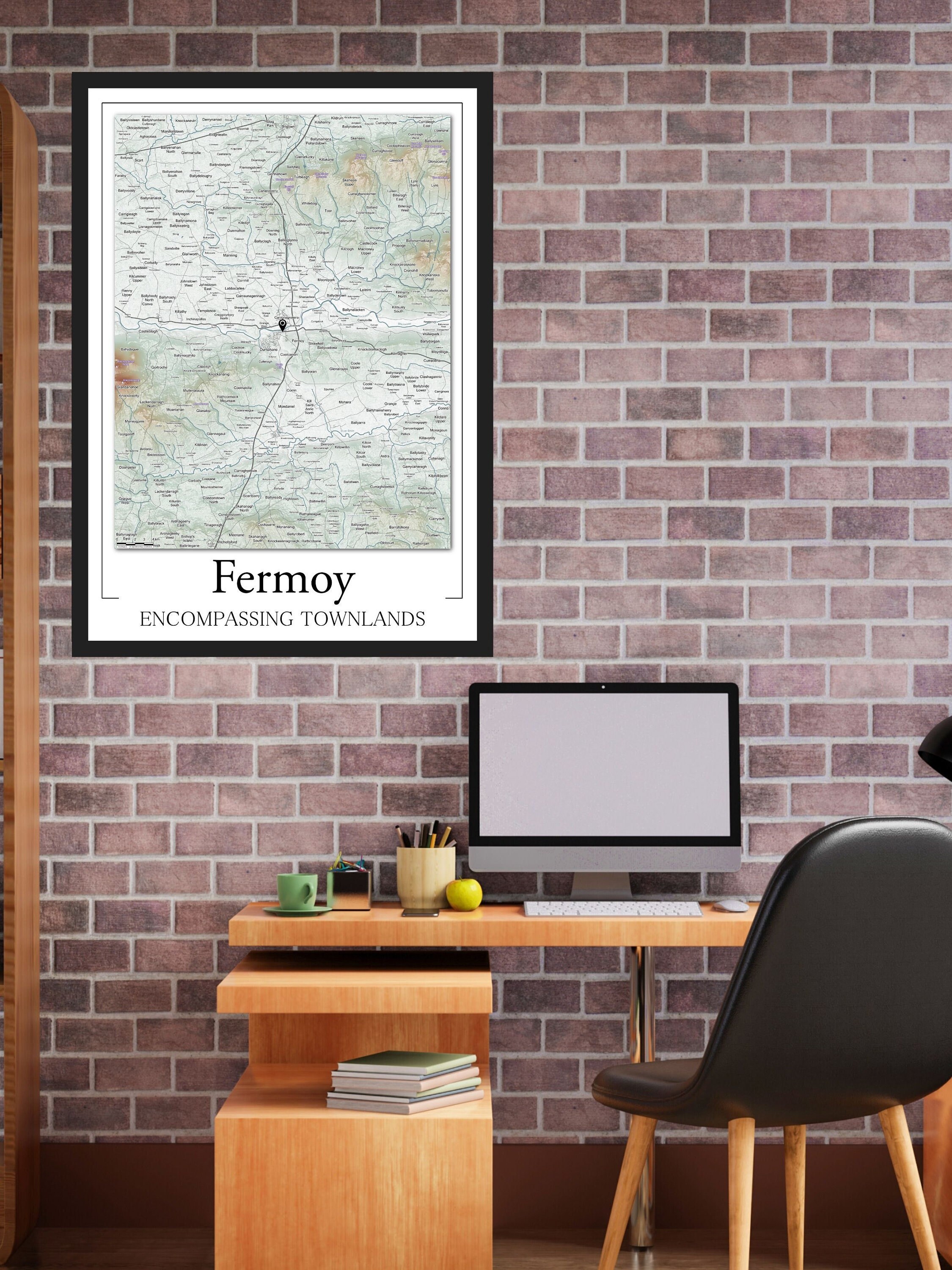 GeoMaps - Local Irish Townland Poster Maps