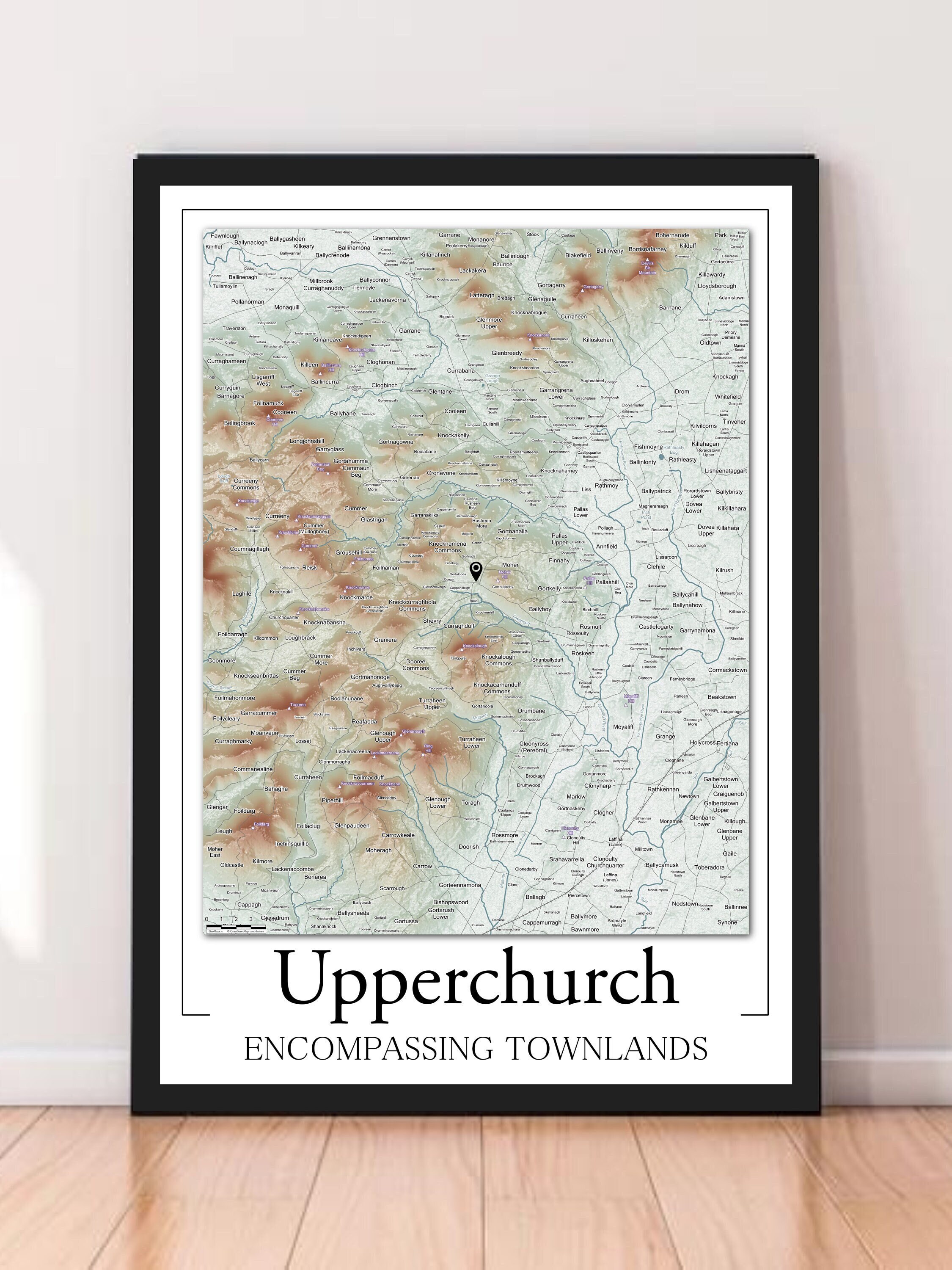 GeoMaps - Local Irish Townland Poster Maps