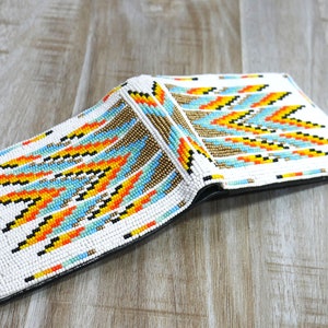 Buybeaded Handmade Native American Style Beaded Genuine Leather Wallet ...