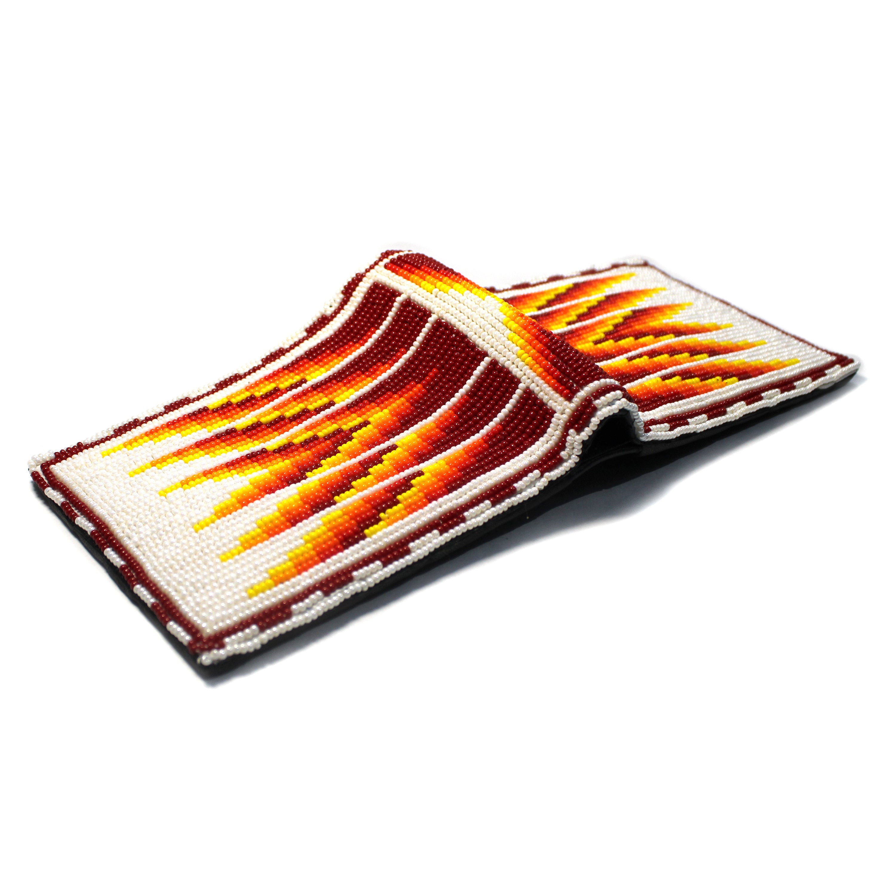 Wallets Handmade Beaded Wallet With Intricate Beadwork Bifold Wallet ...