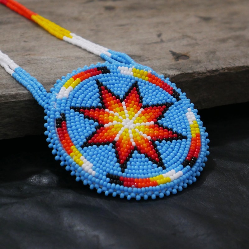Beaded Medallion - Etsy