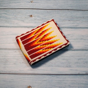 Wallets Handmade Beaded Wallet With Intricate Beadwork Bifold Wallet ...