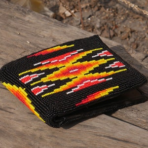 Buybeaded Handmade Native American Style Beaded Genuine Leather Wallet ...