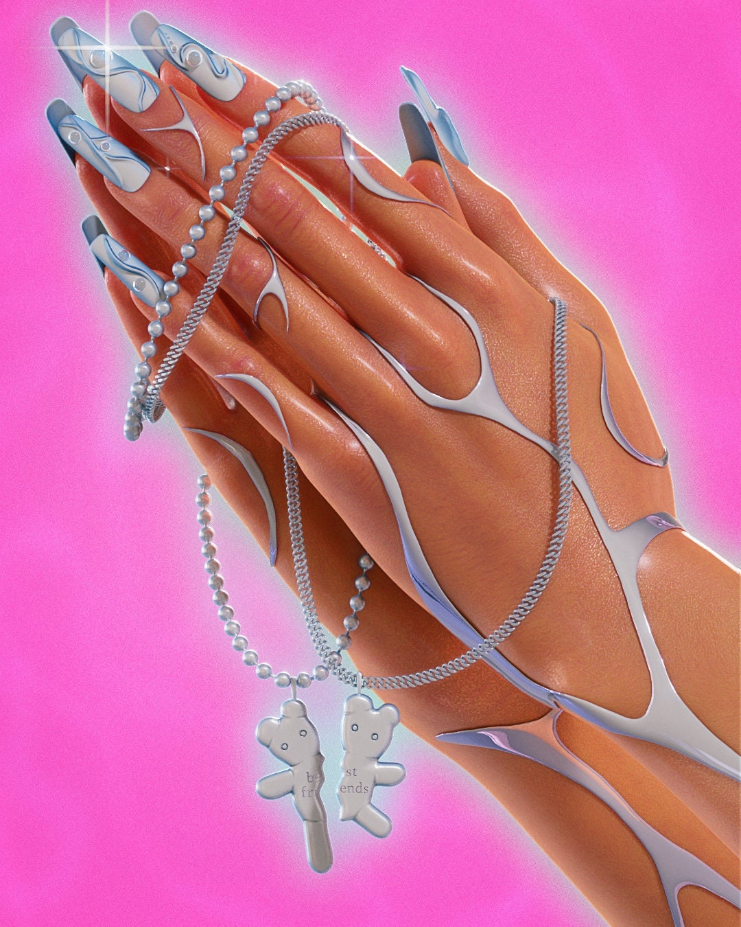 Heavenly Prayer Y2K Print - Etsy