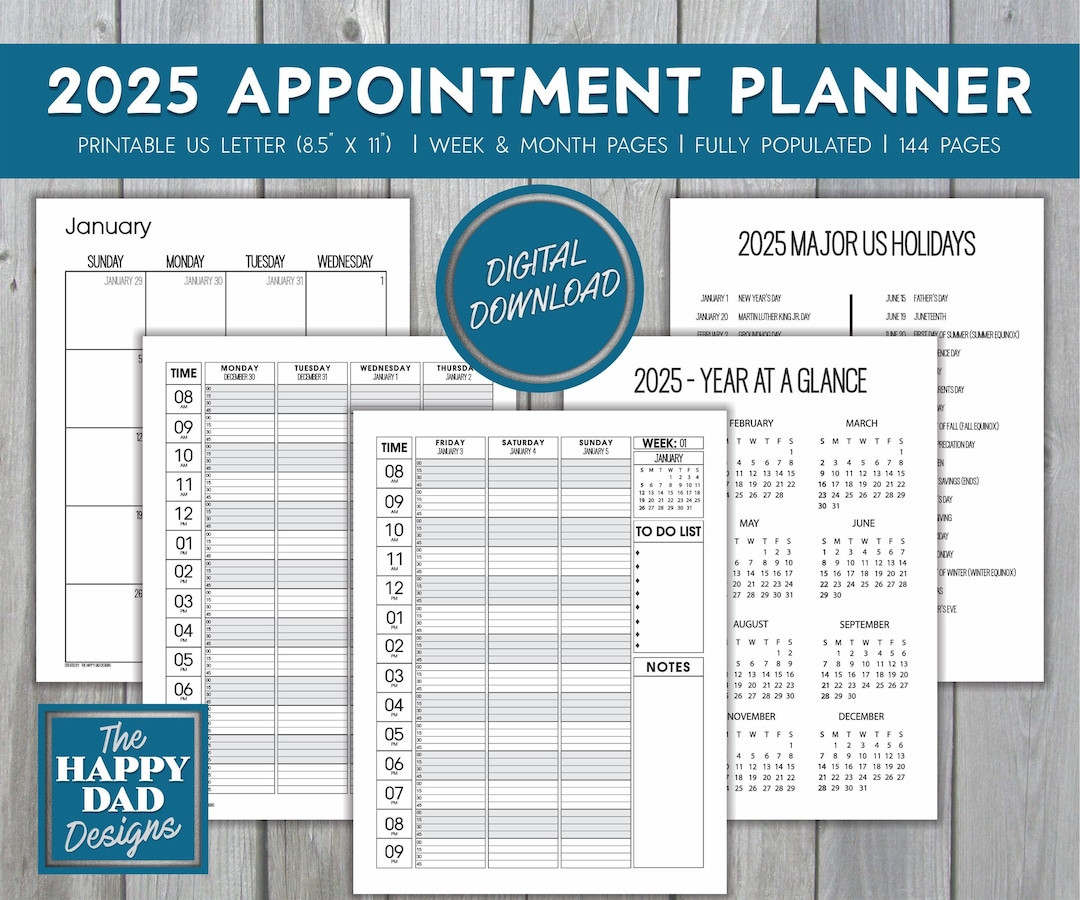 NEW 2025 Updated Weekly Organization Planner - DIGITAL DOWNLOAD - Etsy