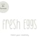 Fresh Eggs Digital Embroidery Font Alphabet 5 Sizes Instant Download BX ...