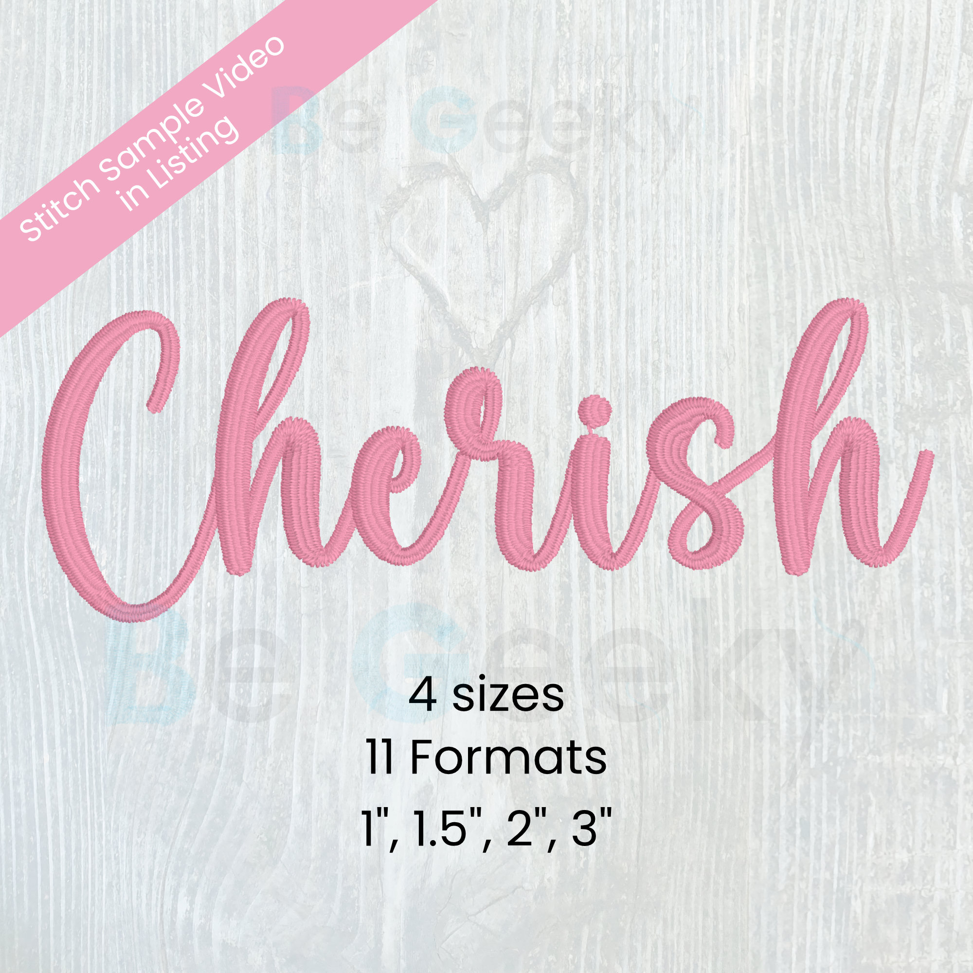 Cherish Script Digital Embroidery Font Alphabet 4 Sizes - Etsy Australia