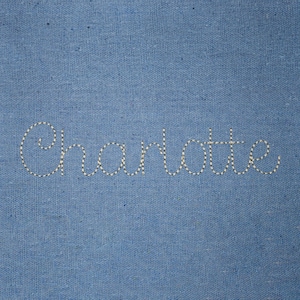 Charlotte Cursive Bean Stitch Embroidery Machine Font Embroidery ...
