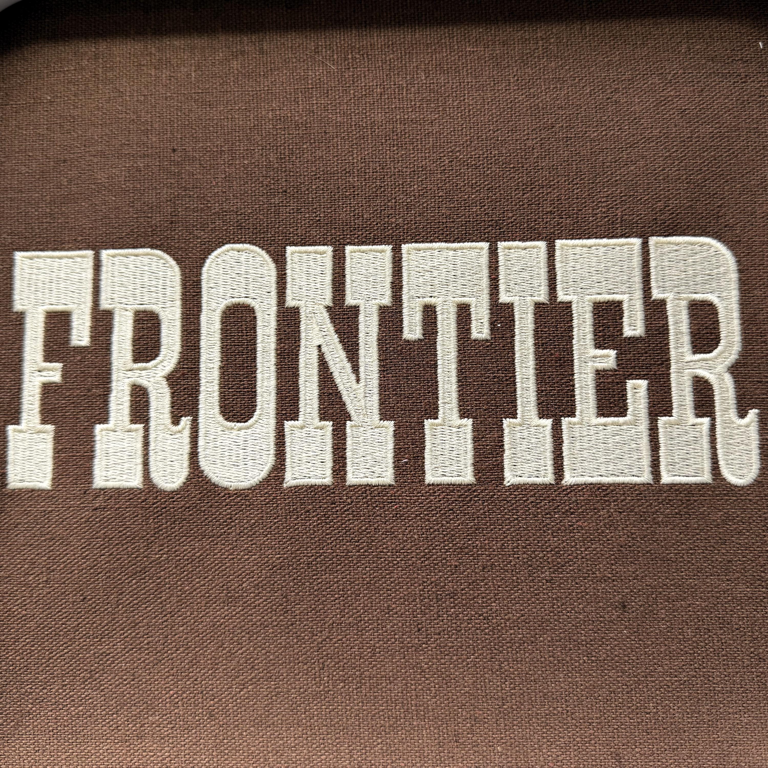 Frontier Western Embroidery Font - Instant Download Machine Embroidery ...