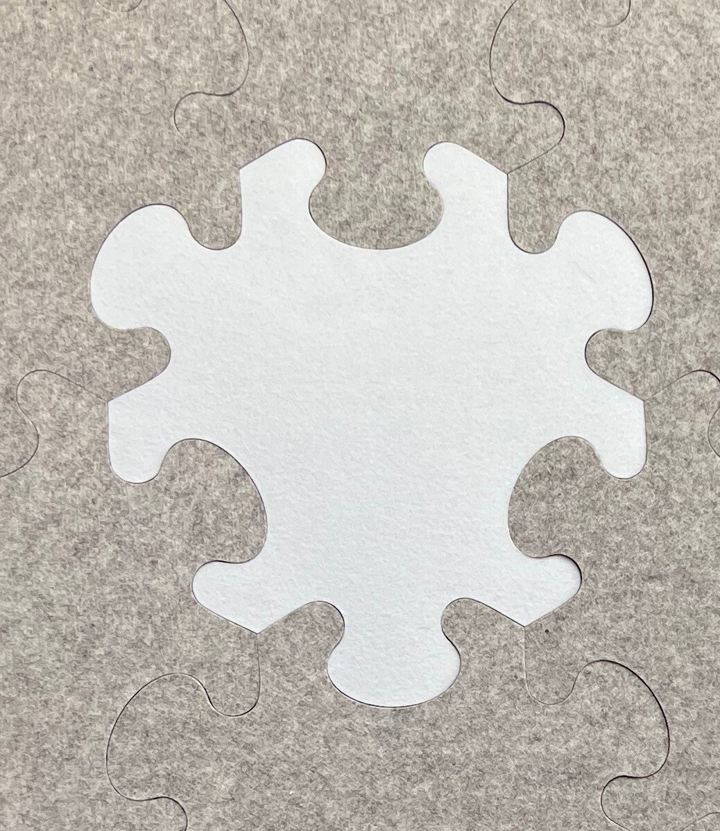 INDIVIDUAL Merino Wool Puzzle Playmat, Puzzle Playrug, Puzzle Rug ...
