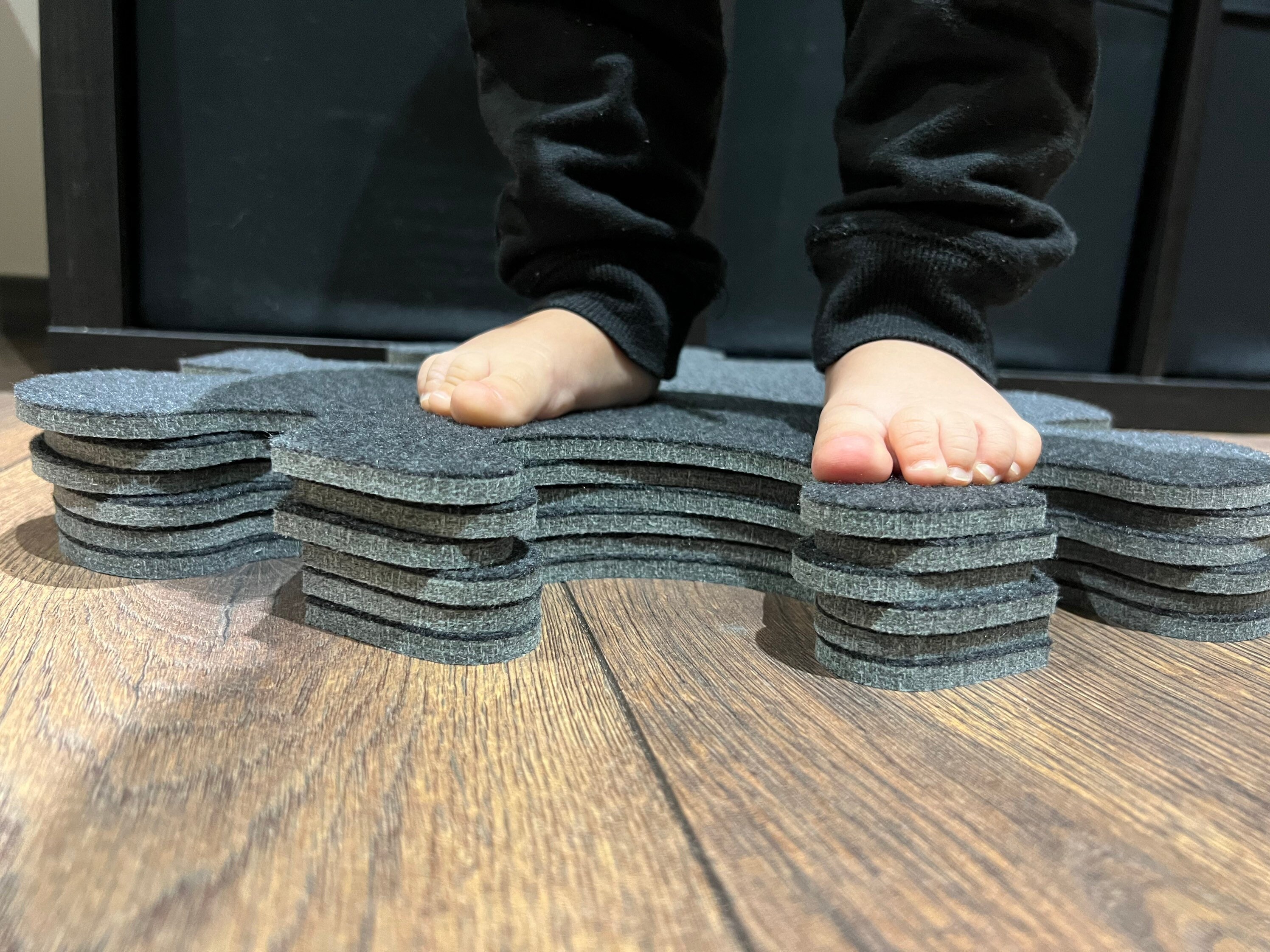 INDIVIDUAL Felt Puzzle Playmat, Puzzle Playrug, Puzzle Rug, Kidsroom ...