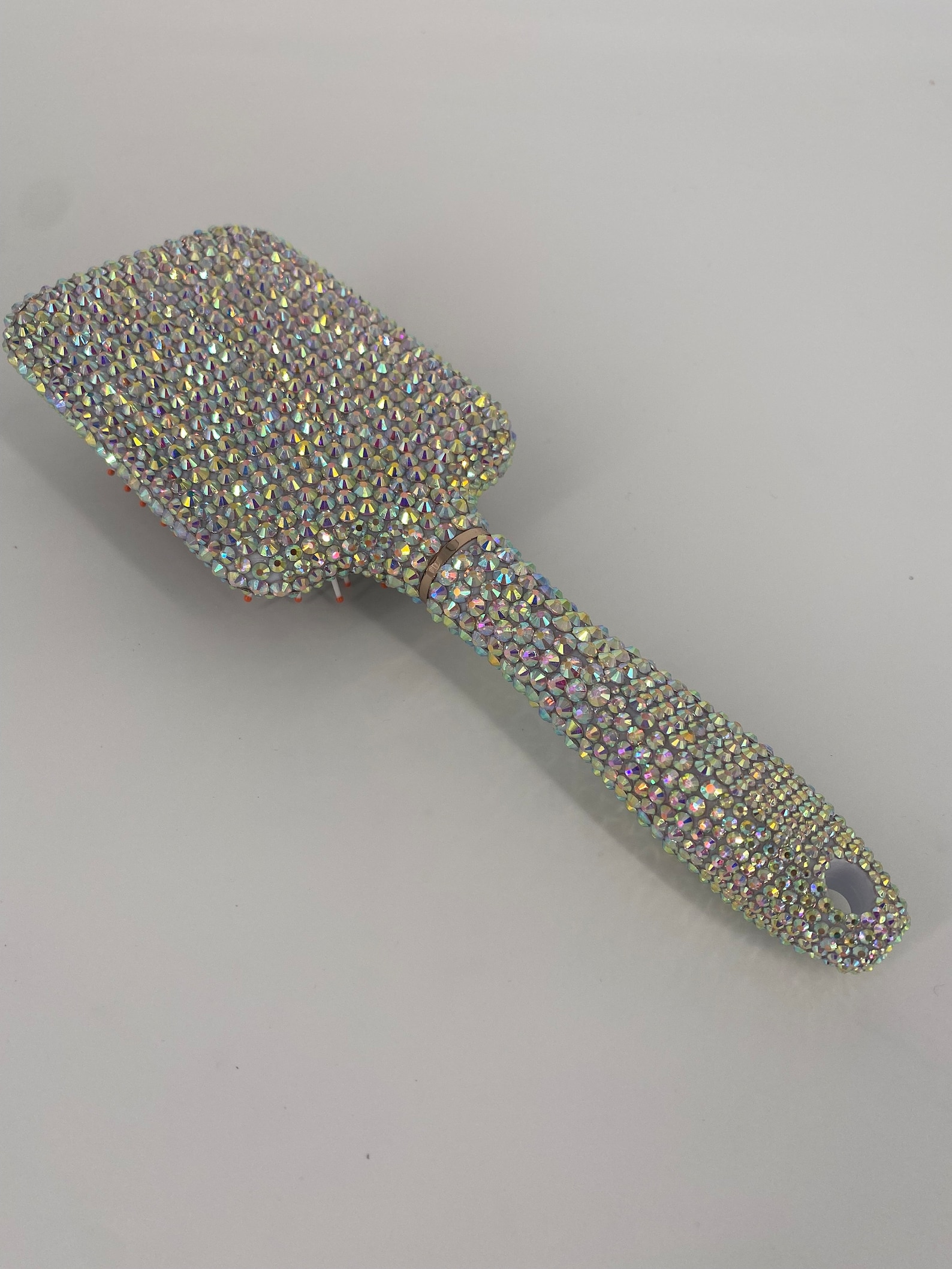 Rhinestone Hair Brush - Etsy