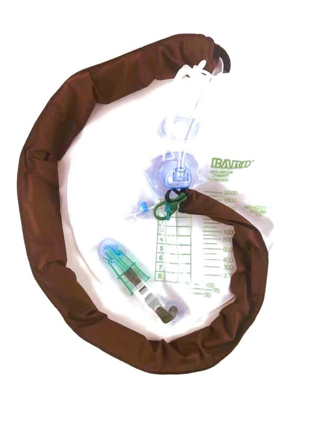 Foley Bag Tube Cover| Brown| Foley Catheter Supplies| Urine Drain Tube ...