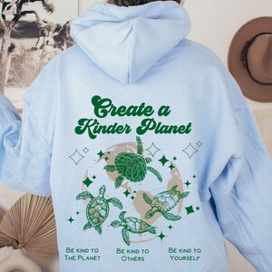 Respect the Turtles Hoodie for Environmentalist, Save the Planet ...