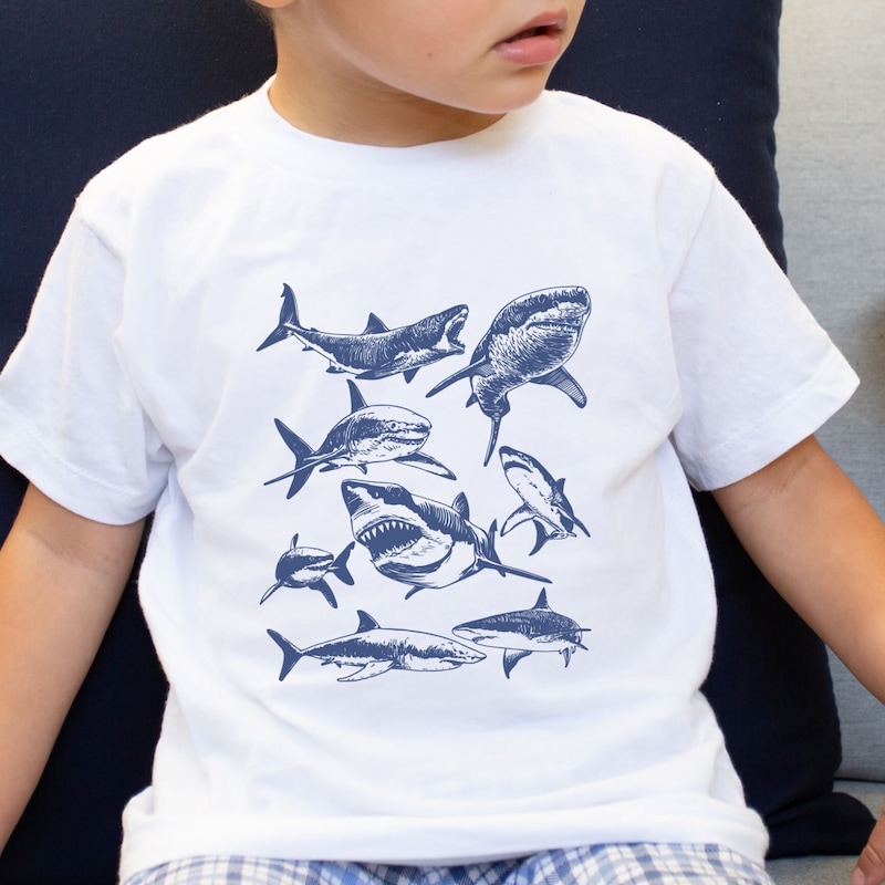 Shark 5t Shirt - Etsy