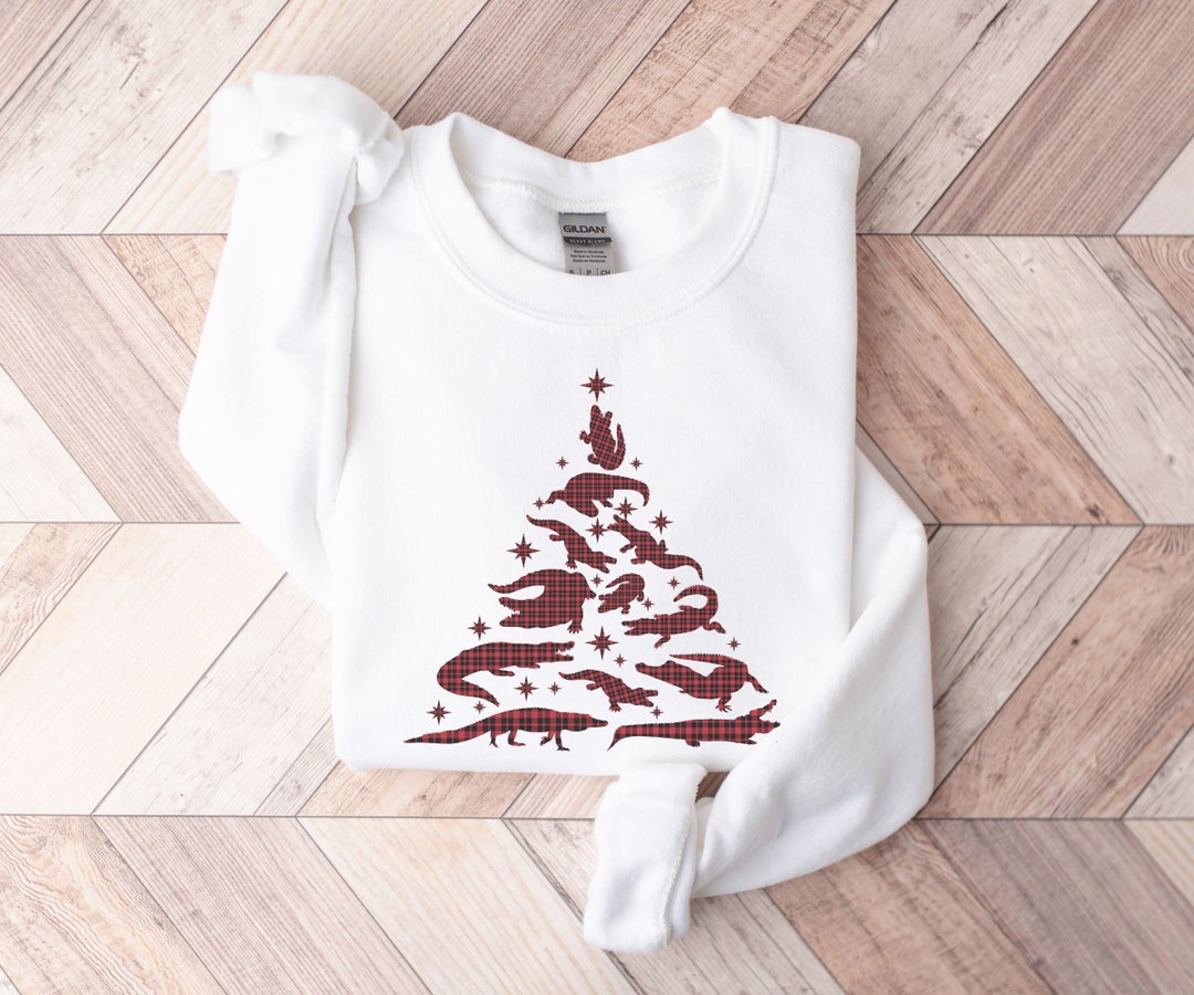 Funny Alligator Christmas Shirt, Alligator Gifts, Gator Mom Sweatshirt ...