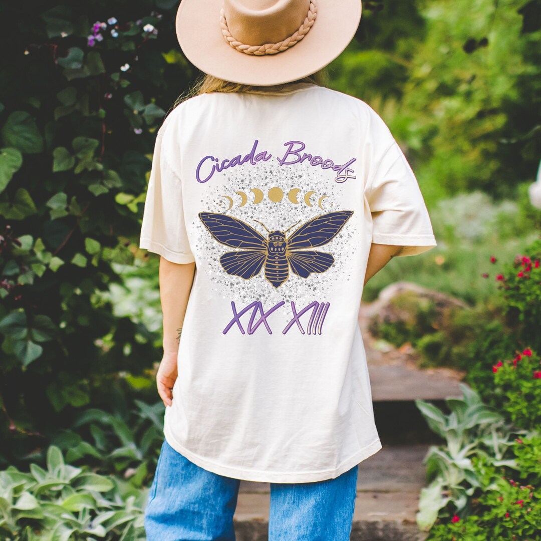 Cicada Shirt 2024 Cicadas Comfort Colors Shirt for Bug Lover Dark ...