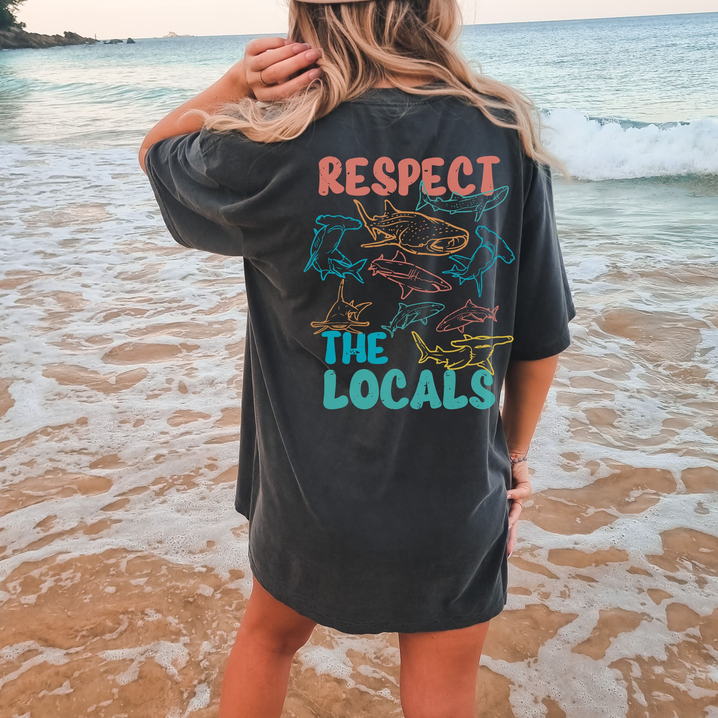 Custom Shark Comfort Colors Shirt for Shark Lover Gift Personalized ...