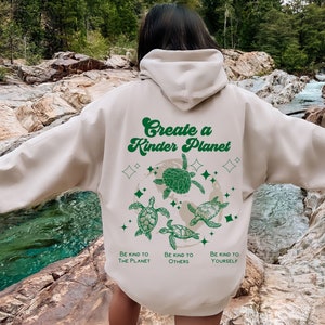 Respect the Turtles Hoodie for Environmentalist, Save the Planet ...