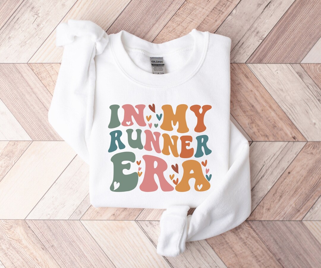 In My Runner Era Sweatshirt, Funny Runner Shirt, Funny Marathon Athlete ...