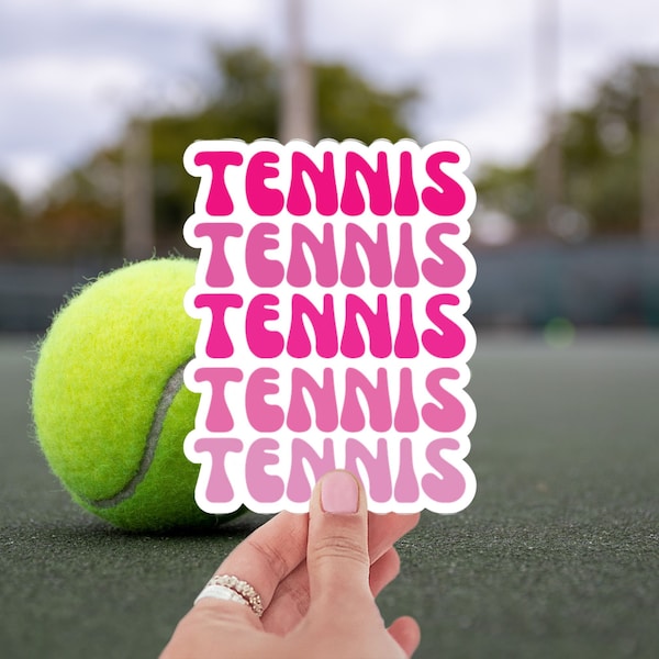 Tennis Stickers - Etsy