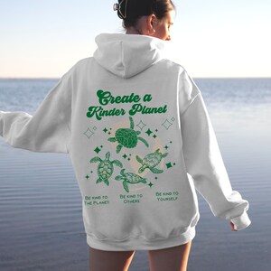 Respect the Turtles Hoodie for Environmentalist, Save the Planet ...