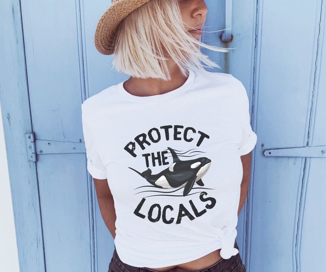 Orca Whale T-shirt, Save the Sea Pandas, Orca Shirt, Killer Whale Gift ...