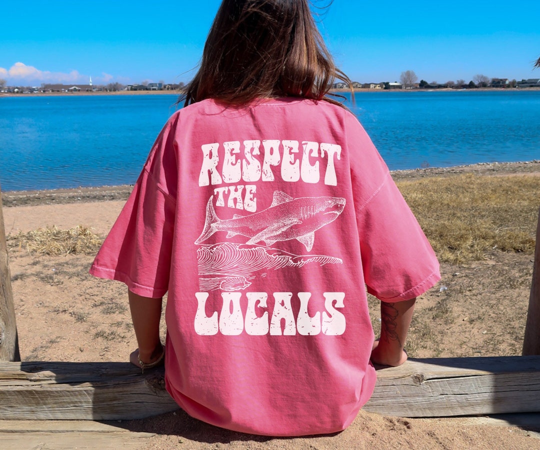 Protect the Sharks Comfort Colors Shirt, Respect Our Local Sharks, Save ...