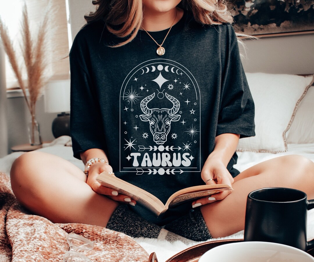 Preppy Taurus T-shirt Taurus Gifts Astrology Clothing Aesthetic Shirt ...