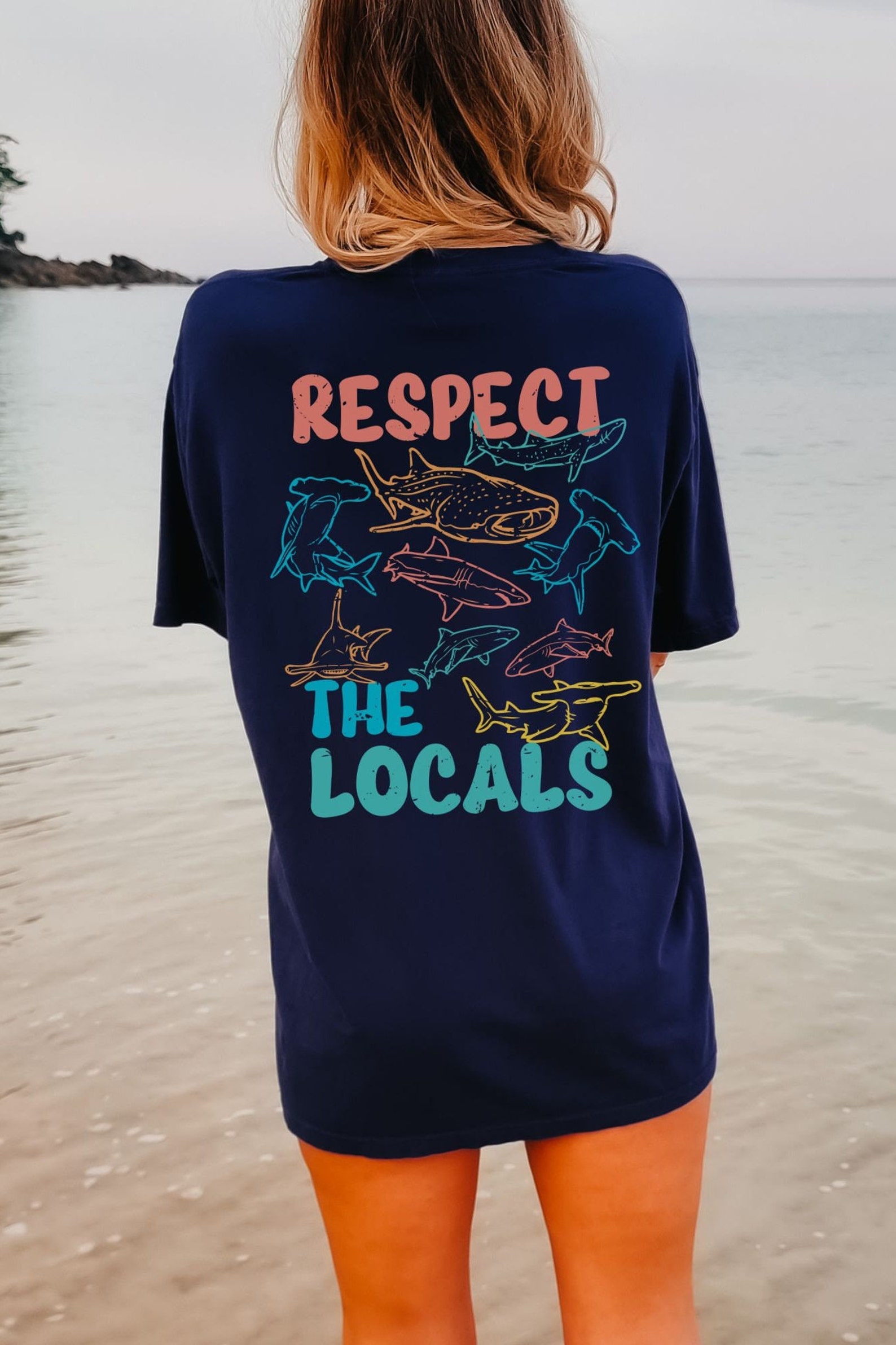 Custom Shark Comfort Colors Shirt for Shark Lover Gift Personalized ...