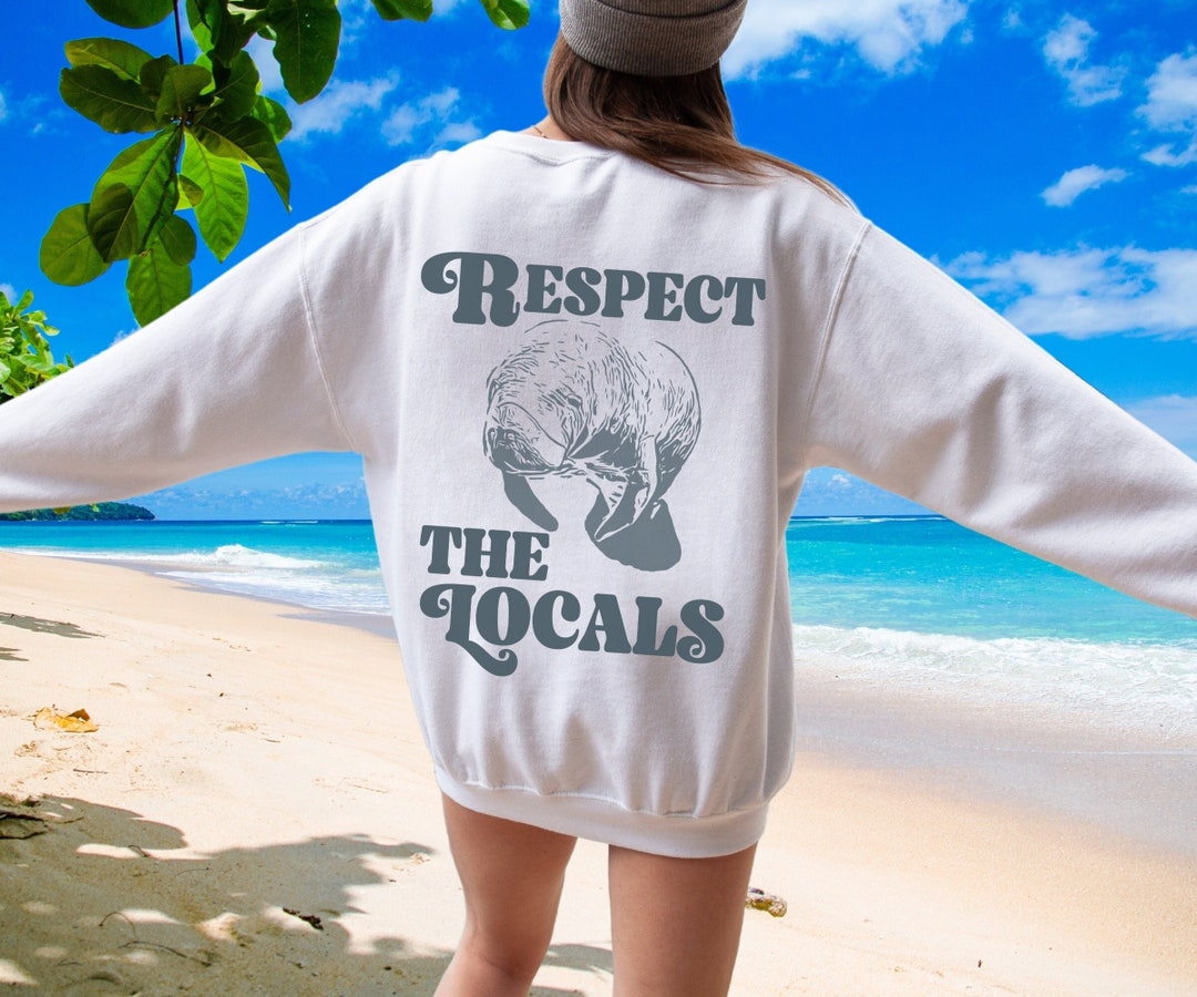 Protect the Manatees Animal Crewneck Trendy Florida Nature Sweatshirt ...