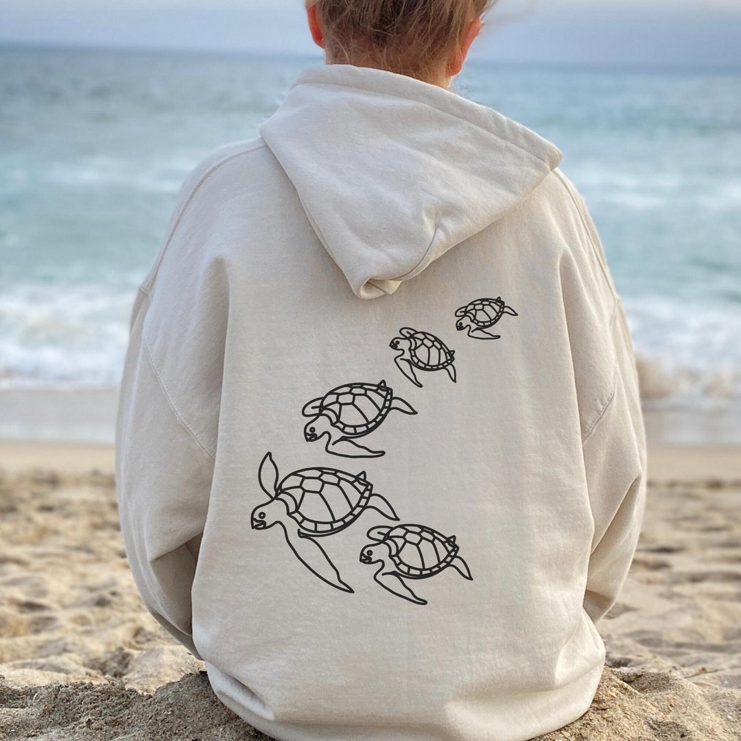Wave Riders Surfing Turtle Hoodie, Respect Our Locals, Save the Turtles ...