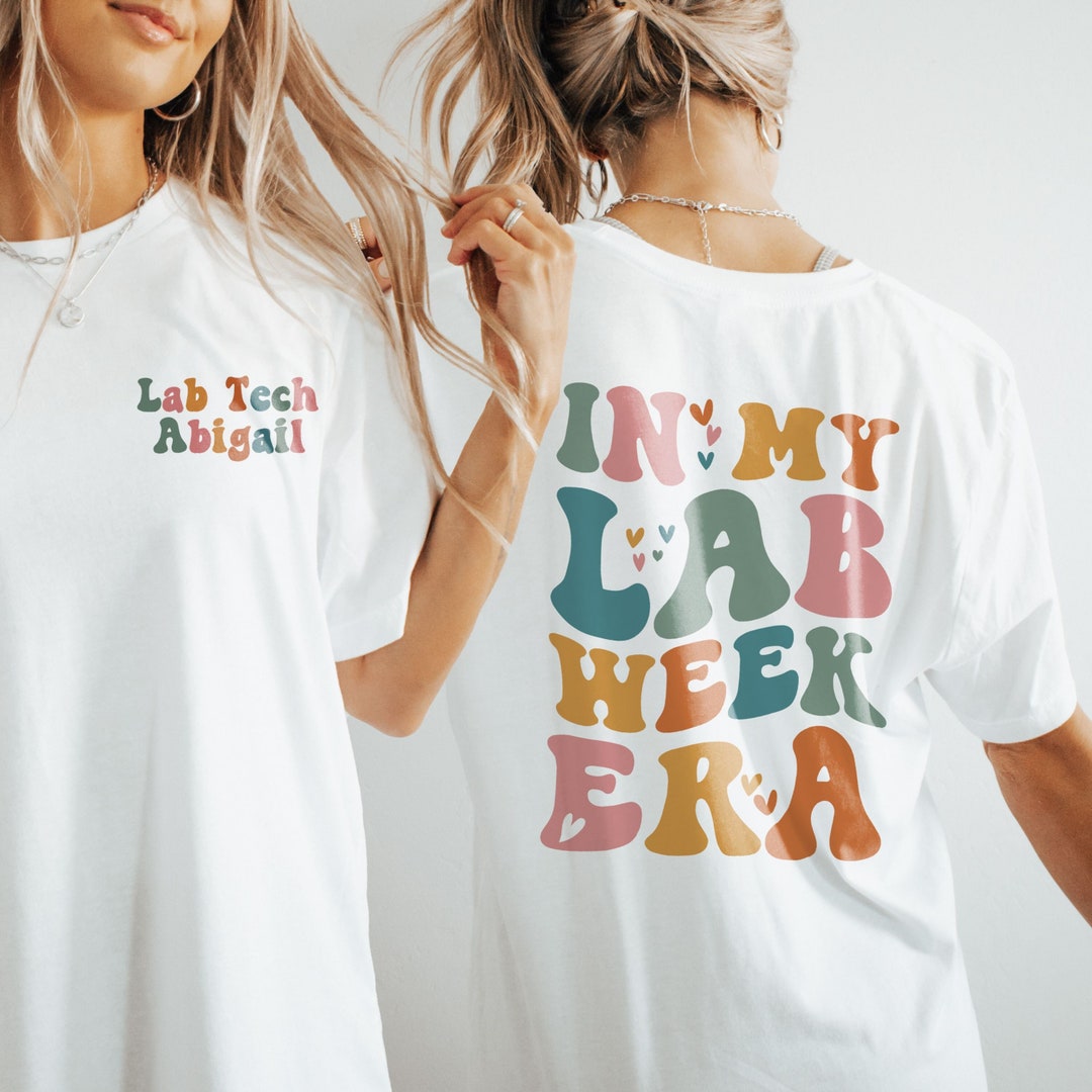 Custom LAB Week Era Retro Shirt, Medical Lab Science, Pathology Gift ...