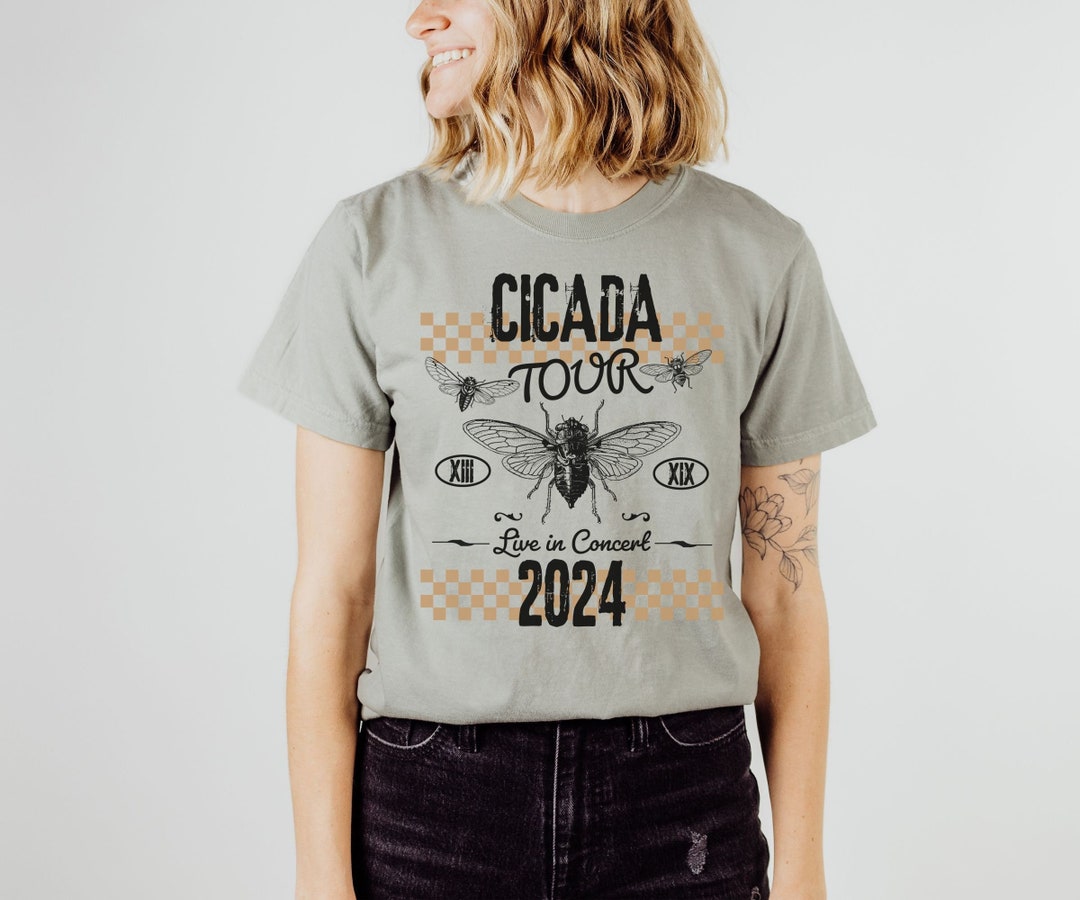 Cicada Shirt 2024 Cicadas Comfort Colors Shirt Brood XIX Brood XIII ...