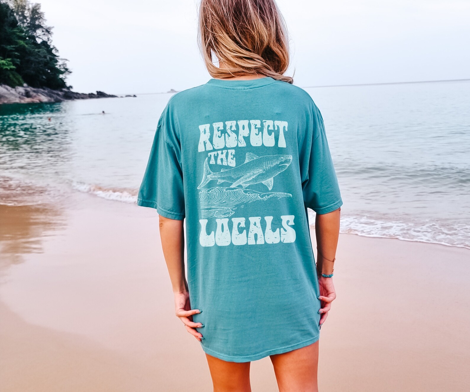 Protect the Sharks Comfort Colors Shirt, Respect Our Local Sharks, Save ...