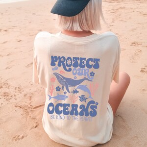 Protect Our Oceans Waves Riders Surfing Comfort Colors Shirt, Save Our ...