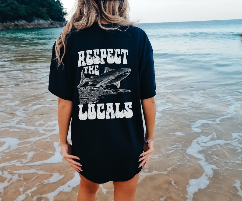 Protect the Sharks Comfort Colors Shirt, Respect Our Local Sharks, Save ...