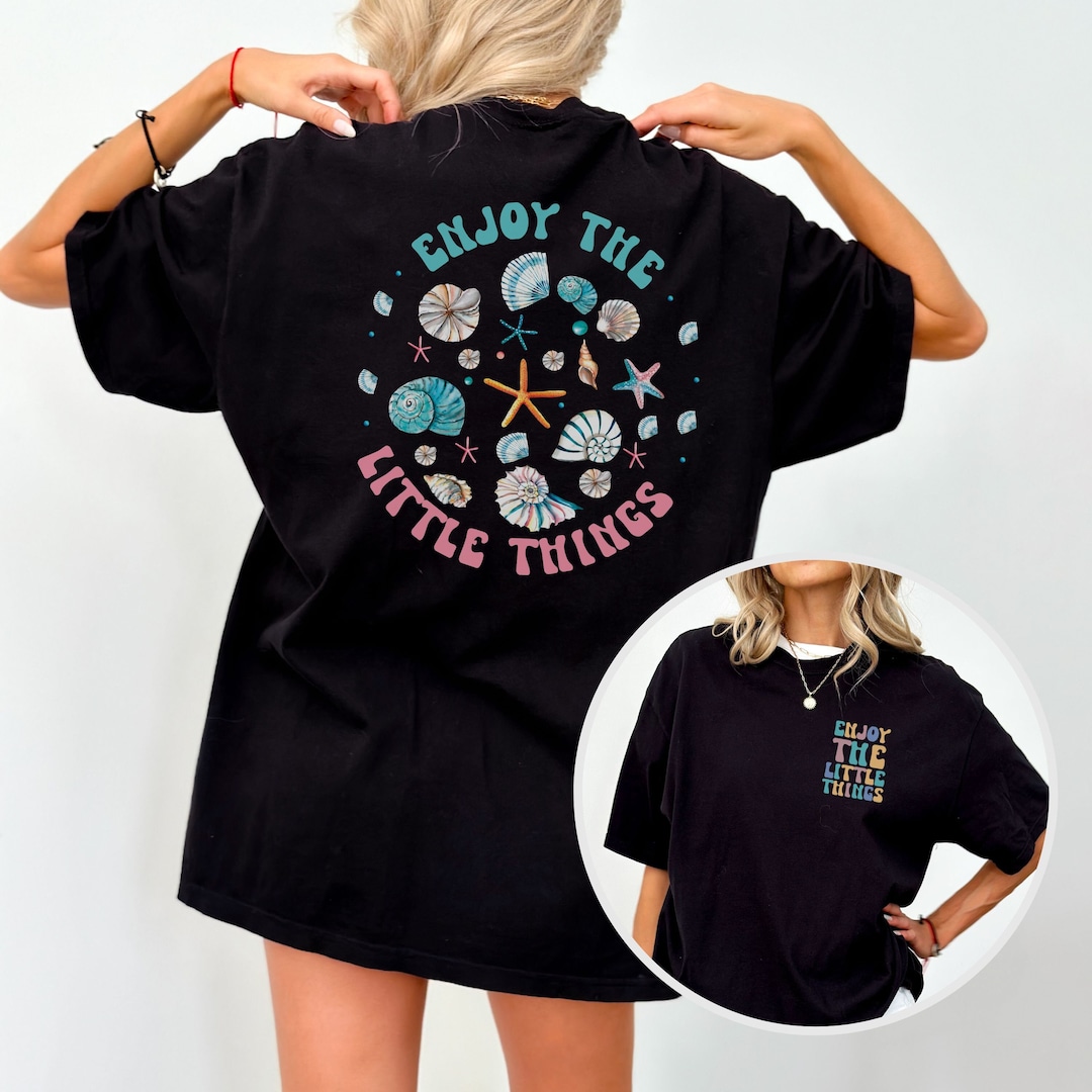 Seashell Comfort Colors Shirt, Oyster Sea Shells Shirt, Seashell Lover ...