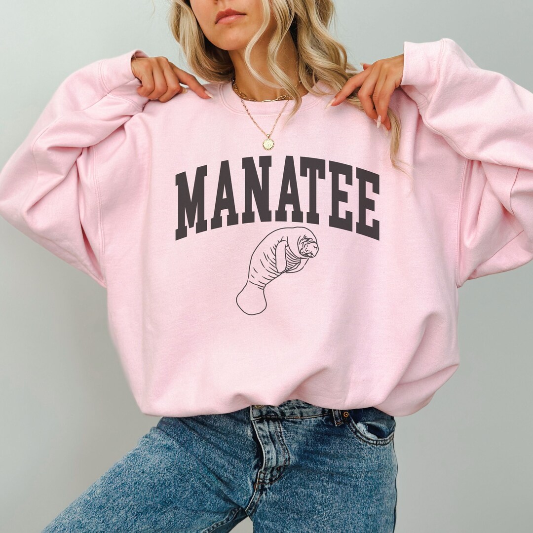 Manatee Sweater Manatee Gifts Manatee Shirt Ocean Sweatshirt Ocean ...