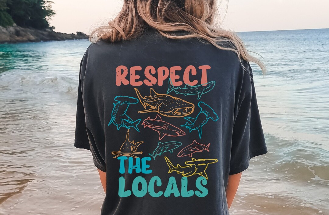 Trendy Shark Comfort Colors Shirt for Shark Lover Gift Oversize Shark ...